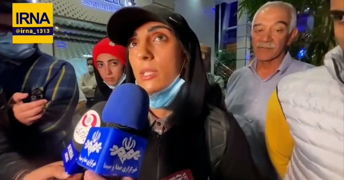 Familiewoning van Iraanse sportklimster Rekabi verwoest: ‘Het resultaat ...