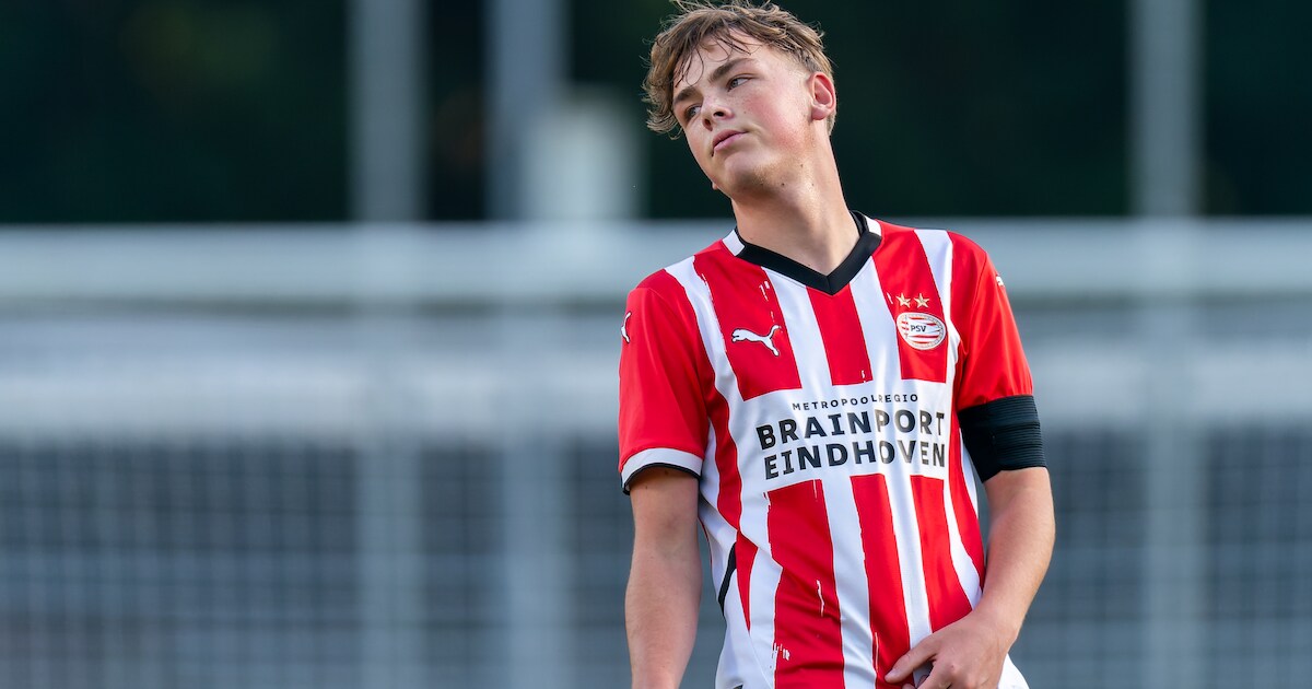 Robin van Duiven timmert aan de weg in de jeugdopleiding van PSV en ...