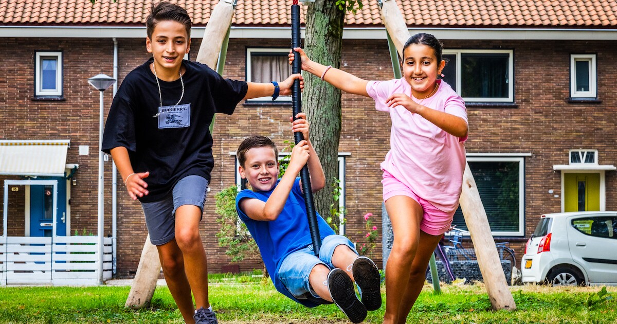 Nieuwe speeltuin in Rockanje: kinderen mochten meedenken over ontwerp ...