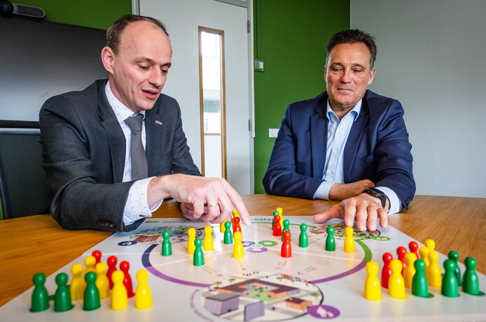 Dit ‘spel’ moet de doorloop van nieuwbouwplannen op het eiland ...