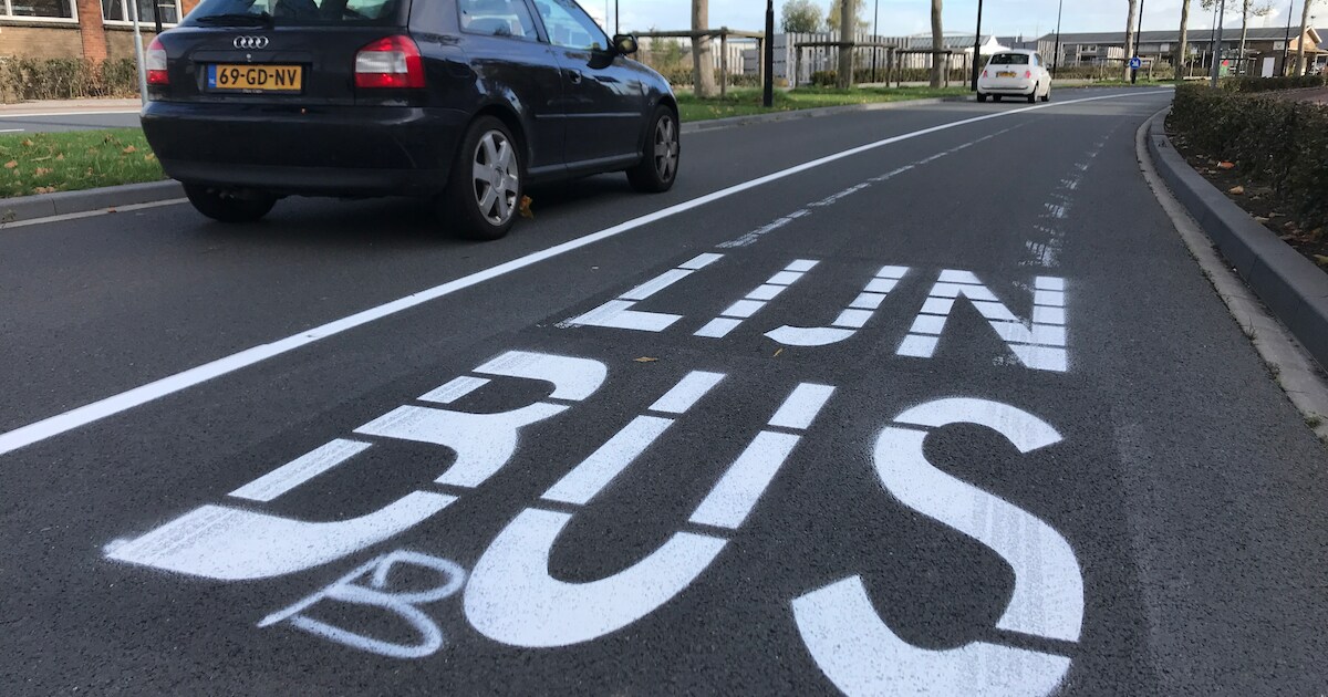 ‘Rijstrook op Merwedestraat blijft busbaan tijdens werkzaamheden op N3 ...