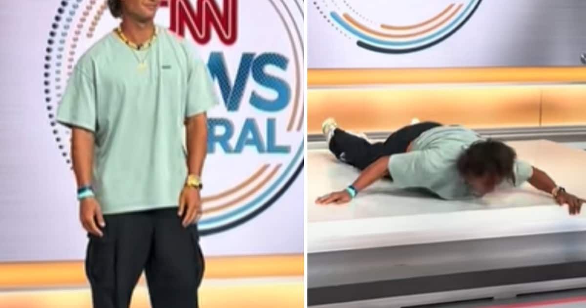 Honkballer heeft 'geen enkele twijfel' dat stunt live op CNN zal lukken ...