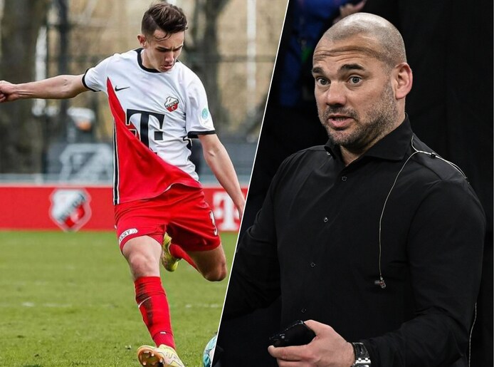 Voor zoon van Wesley Sneijder gloort bij Jong FC Utrecht debuut in betaald voetbal | FC Utrecht ...