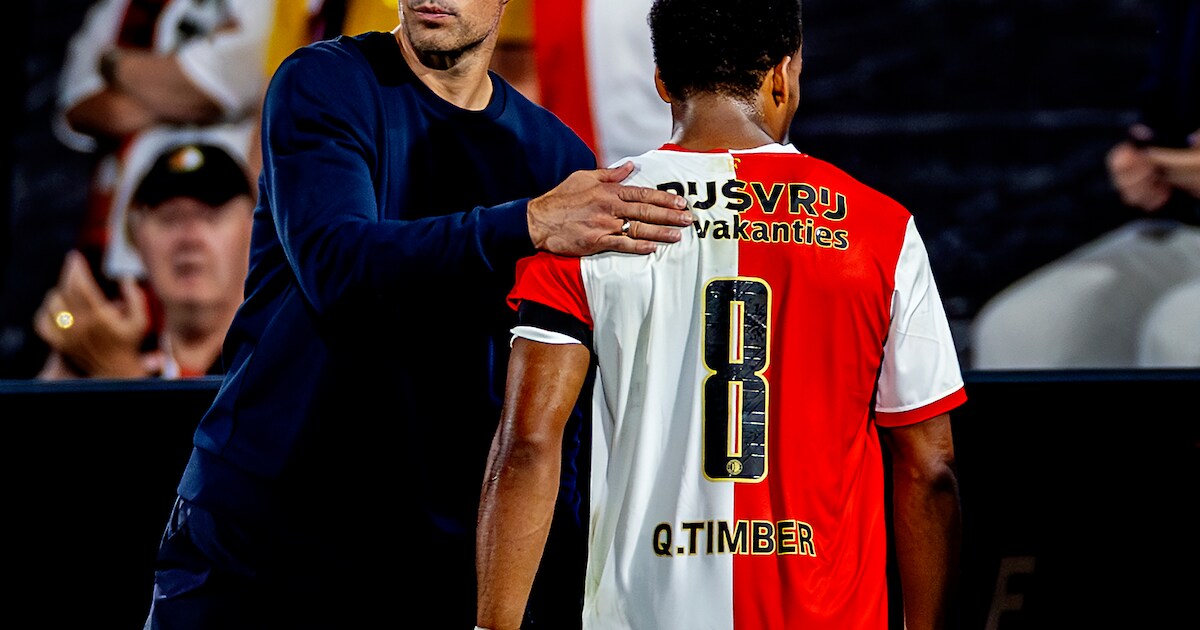 Robin van Persie wil Quinten Timber bij Feyenoord houden: 'Maar ook ...