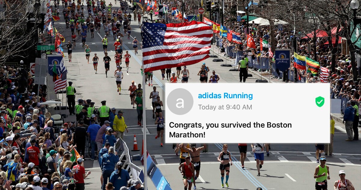 Adidas door het stof voor pijnlijke mail na Boston Marathon | Nieuws ...