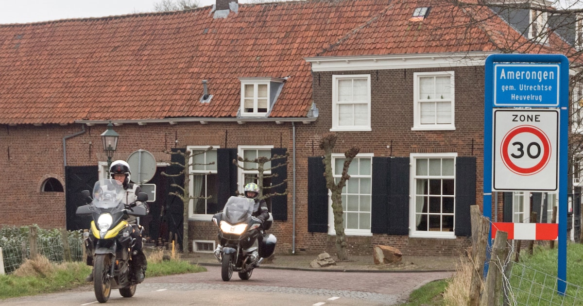 Amerongen wíl wel op slot voor motorrijders, maar het kán nog niet ...