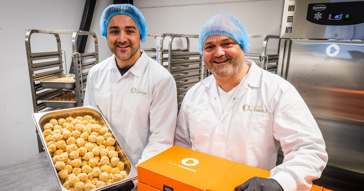 Arancini, cannoli en polentaballetjes: Patrick en zoon Luca brengen ...