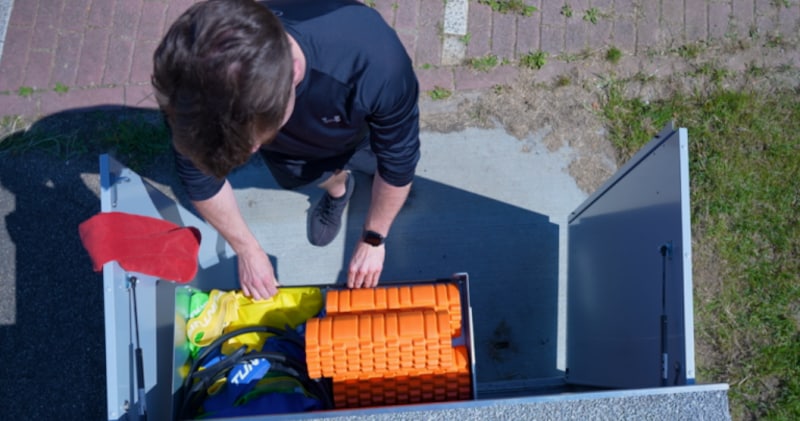 Plannen voor box met sportattibuten aan Pergolesipad Leiden | Regio | AD.nl
