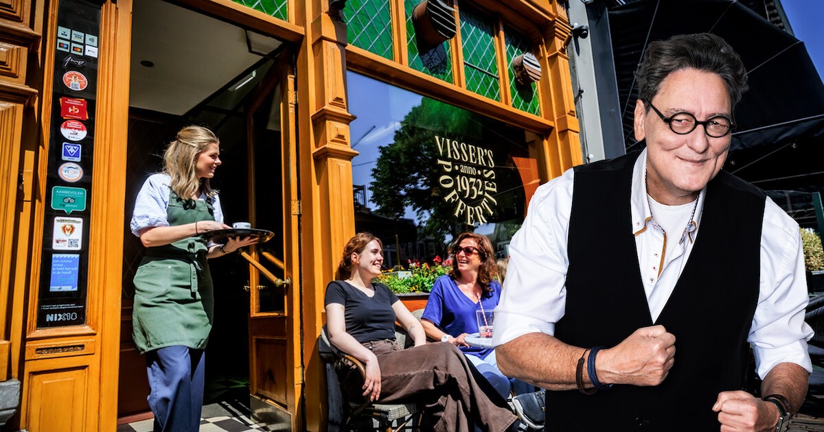 In Visser’s Poffertjessalon moest je je ‘status’ als klant ...