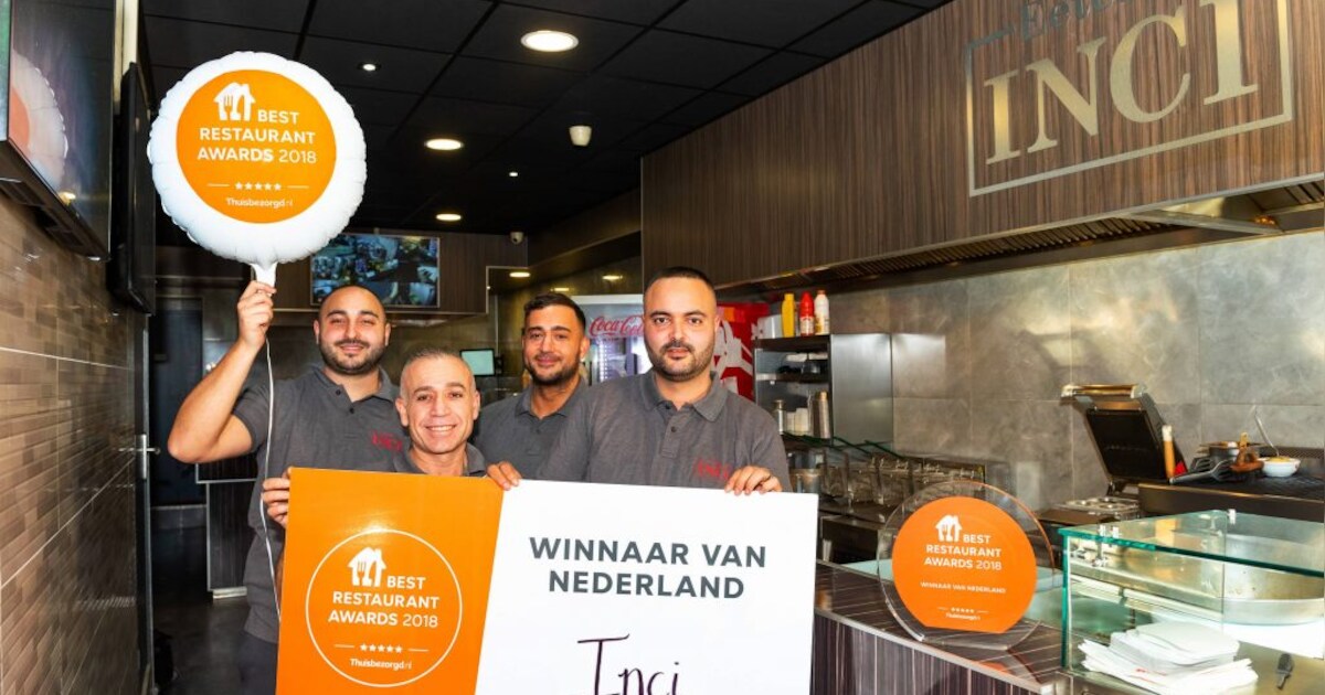 Inci Rotterdam is het beste thuisbezorgrestaurant van heel Nederland ...
