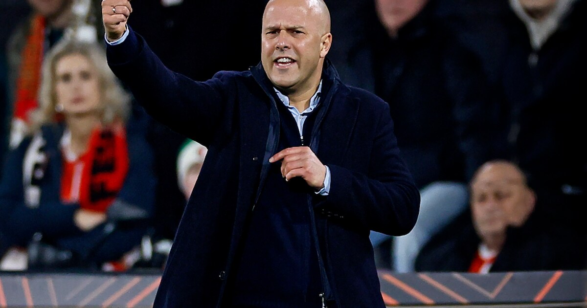 Feyenoord-trainer Arne Slot verwacht moeilijke opgave in return tegen ...