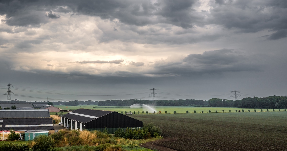 Dinsdag code geel in groot deel van het land om onweersbuien, einde ...