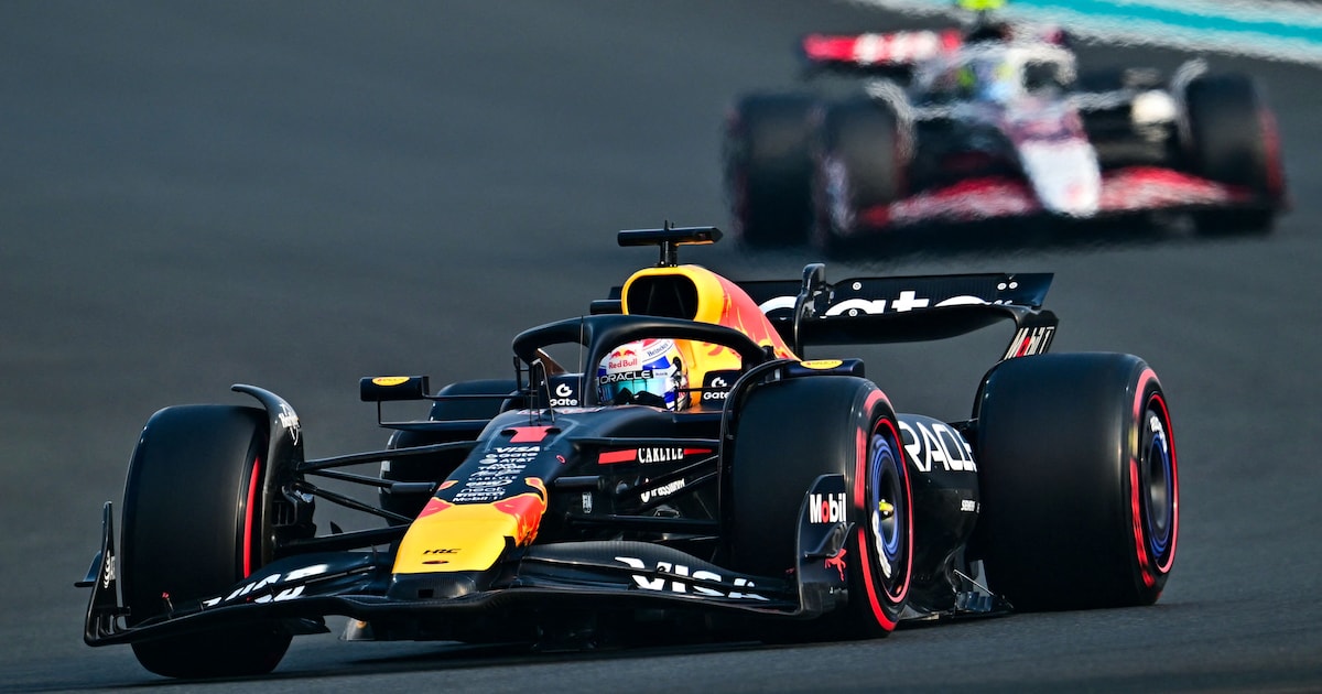 Max Verstappen derde in laatste training, verschillen in de top heel ...