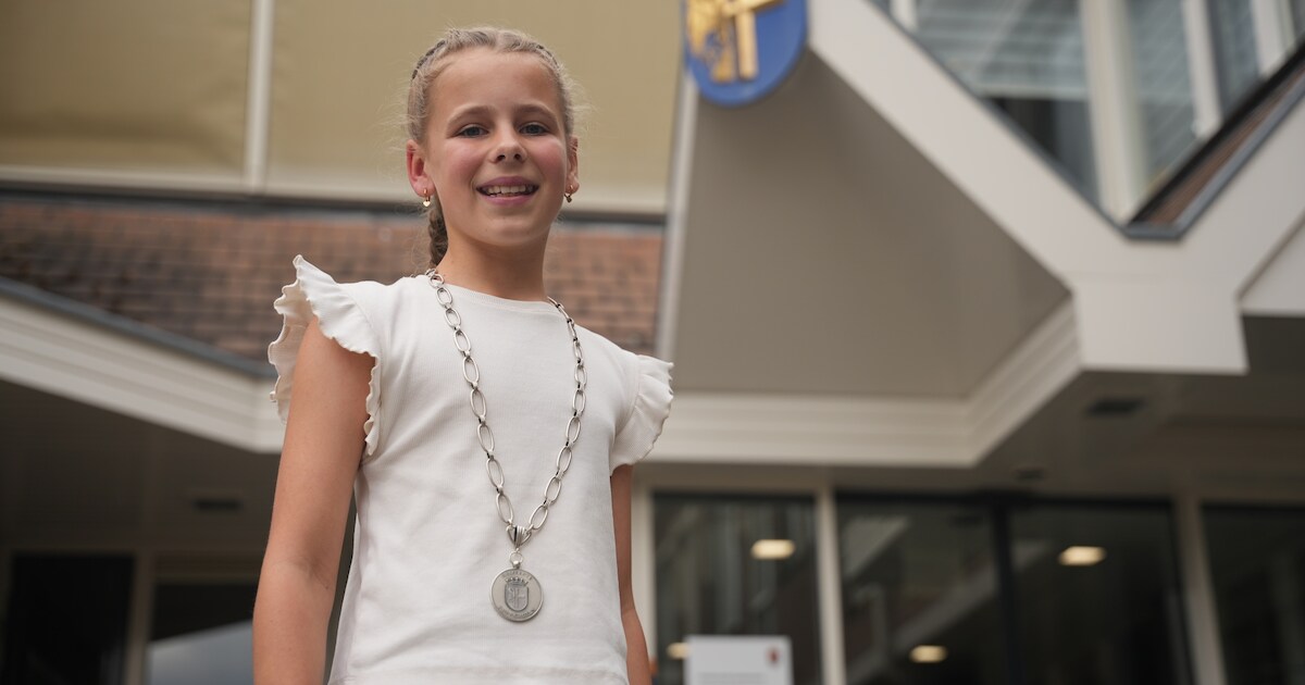 Lieve van Achterberg is de nieuwe kinderburgemeester van Bunschoten ...