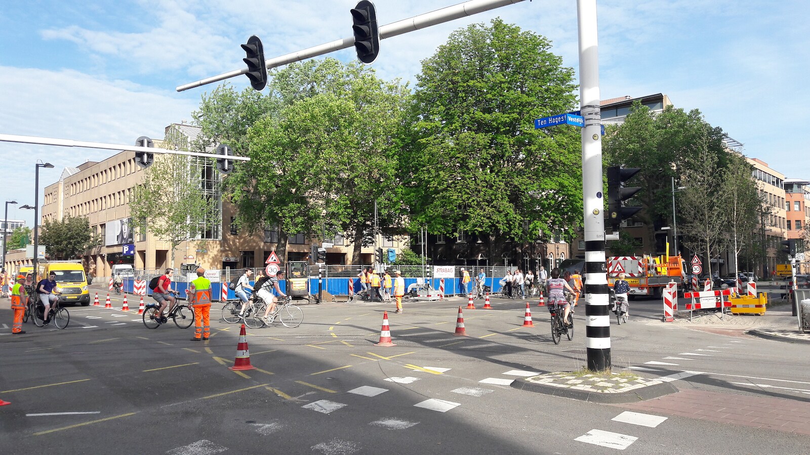 Nieuwe fase werk aan Vestdijk in Eindhoven | Foto | AD.nl