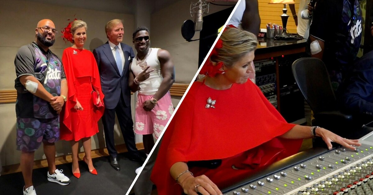 VIDEO | Koning en koningin mixen hiphoptrack in Amerikaanse studio ...