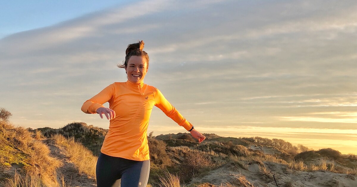 Hardloopster Grace heeft ruim 18.000 volgers bij haar rondje door ...
