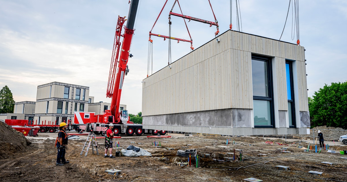 Prefabwoningen geven deze Twentse sloopwijk in recordtijd nieuwe ...