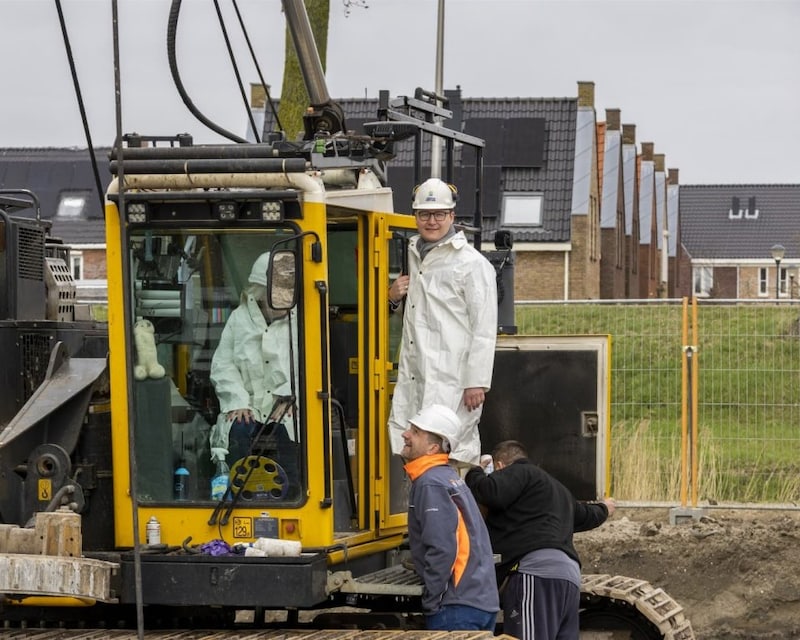 Eerste paal geslagen voor Buitenplaats Brielle met 73 nieuwe woningen ...