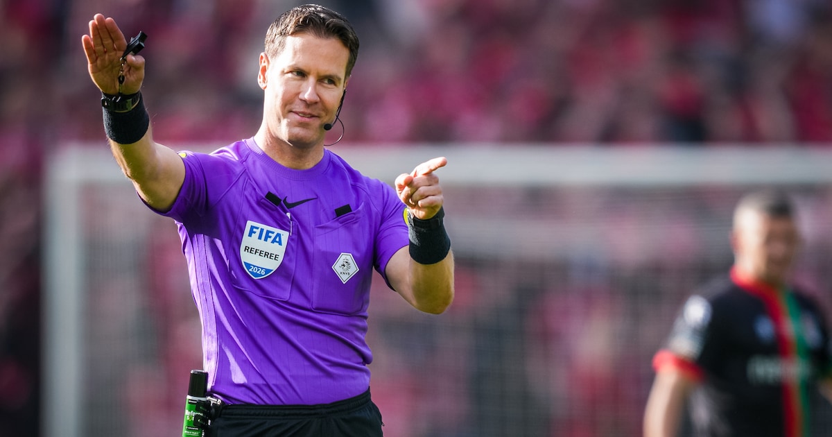 Scheidsrechter Danny Makkelie fluit halve finale in Champions League ...