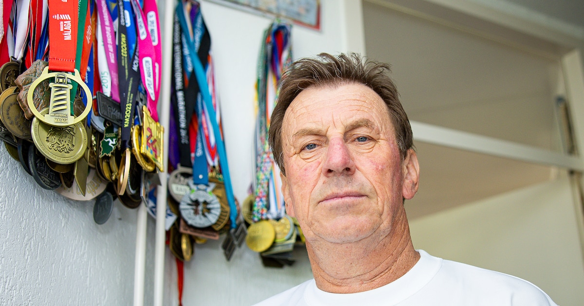 Wim Verhage's marathonhart klopt door: ondanks keelkanker blijft droom ...