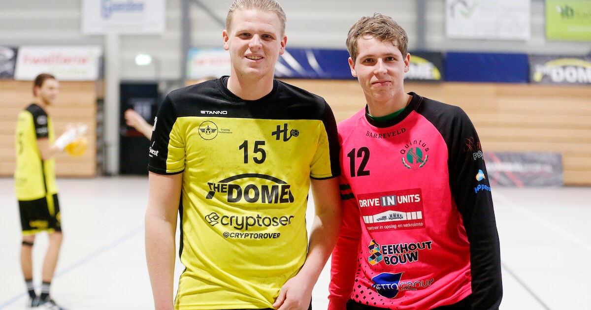 Justin wint voor de derde keer handbalstrijd van broer Stephan: ‘Het ...