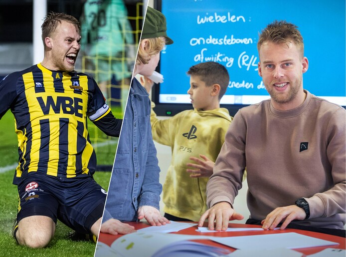 Meester Bram stond vandaag nog voor de klas, stunt hij vanavond tegen ...