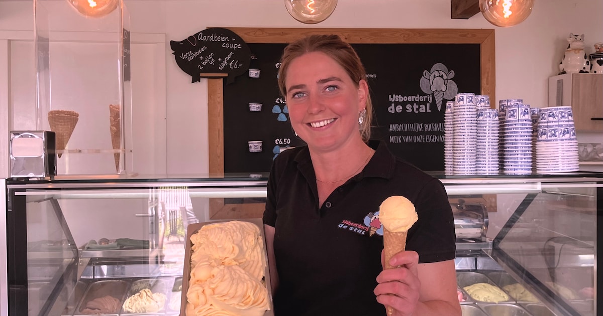 Roos (28) is boerin en ijsmaker en let op trends: ‘Speciaal voor WK ...