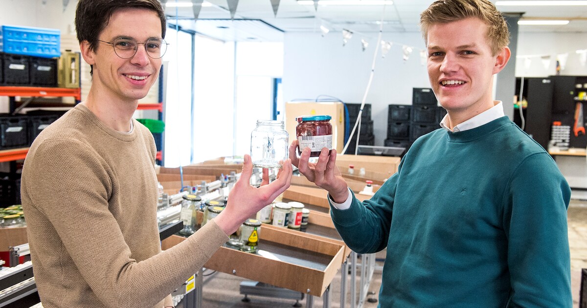 Thijs en Peter winnen duurzame innovatieprijs met hun systeem om glas ...