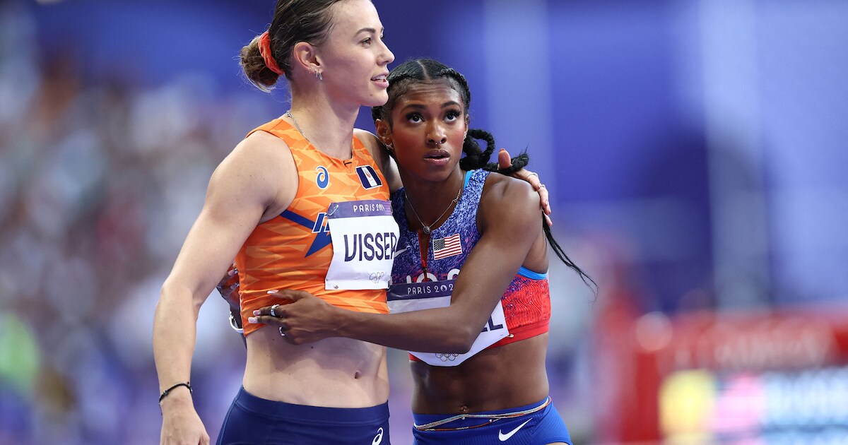 Nadine Visser bevestigt topvorm: derde plek op 100 meter horden bij ...
