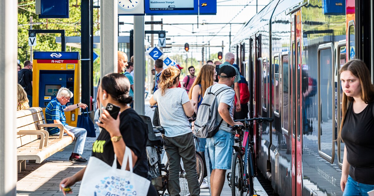 Provincie: veel treinen tussen Alphen en Gouda arriveren op tijd ...