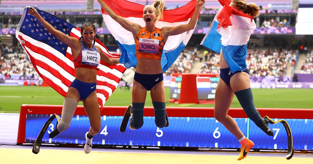 Wereldrecords lopen op de Paralympics? ‘Met blade hoef je alleen maar ...