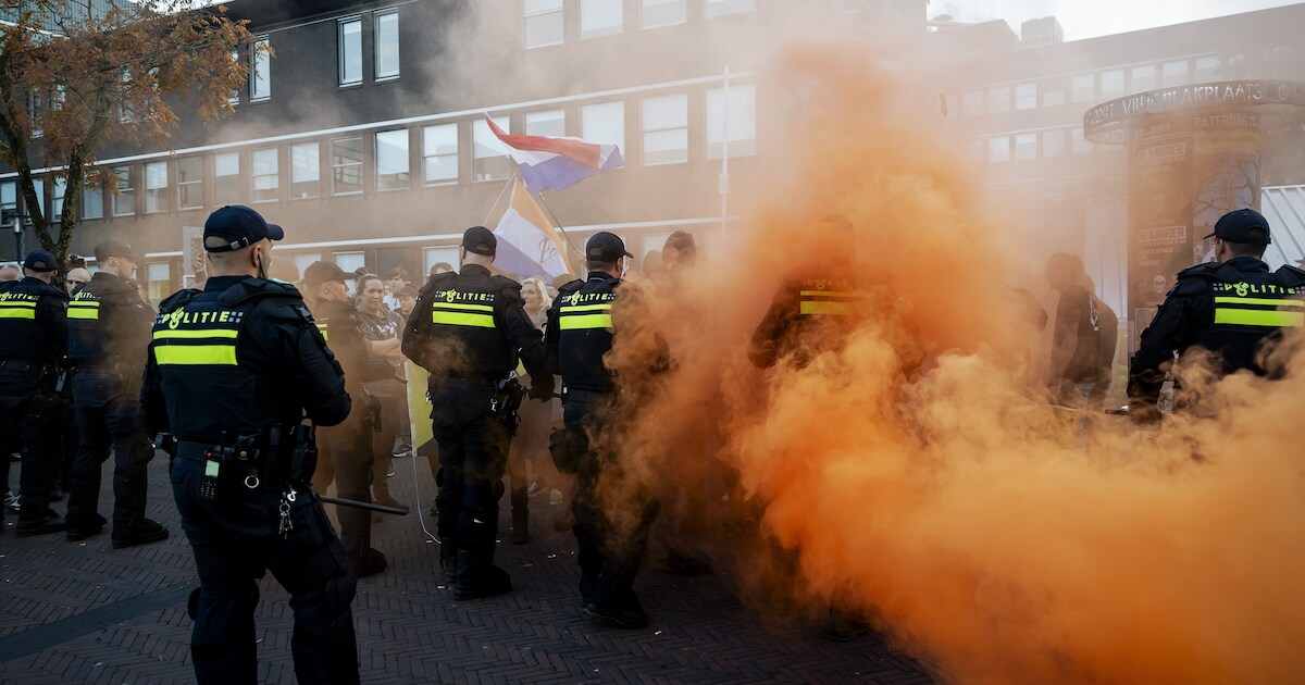 Zes demonstranten aangehouden bij azc-protest, en ze komen niet ...