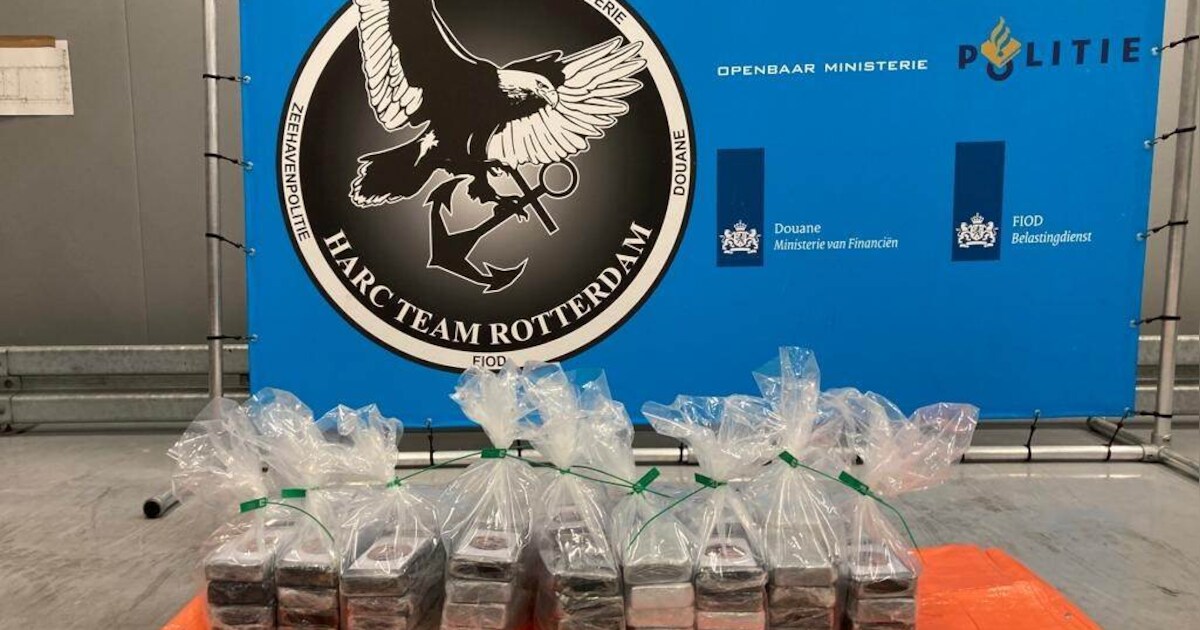 Opnieuw drugs onderschept in Rotterdamse haven: 88 kilo cocaïne ligt ...