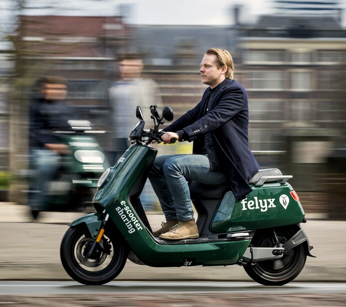 Amersfoort krijgt er een nieuwe deelvervoerder bij: Felyx plaatst deze ...