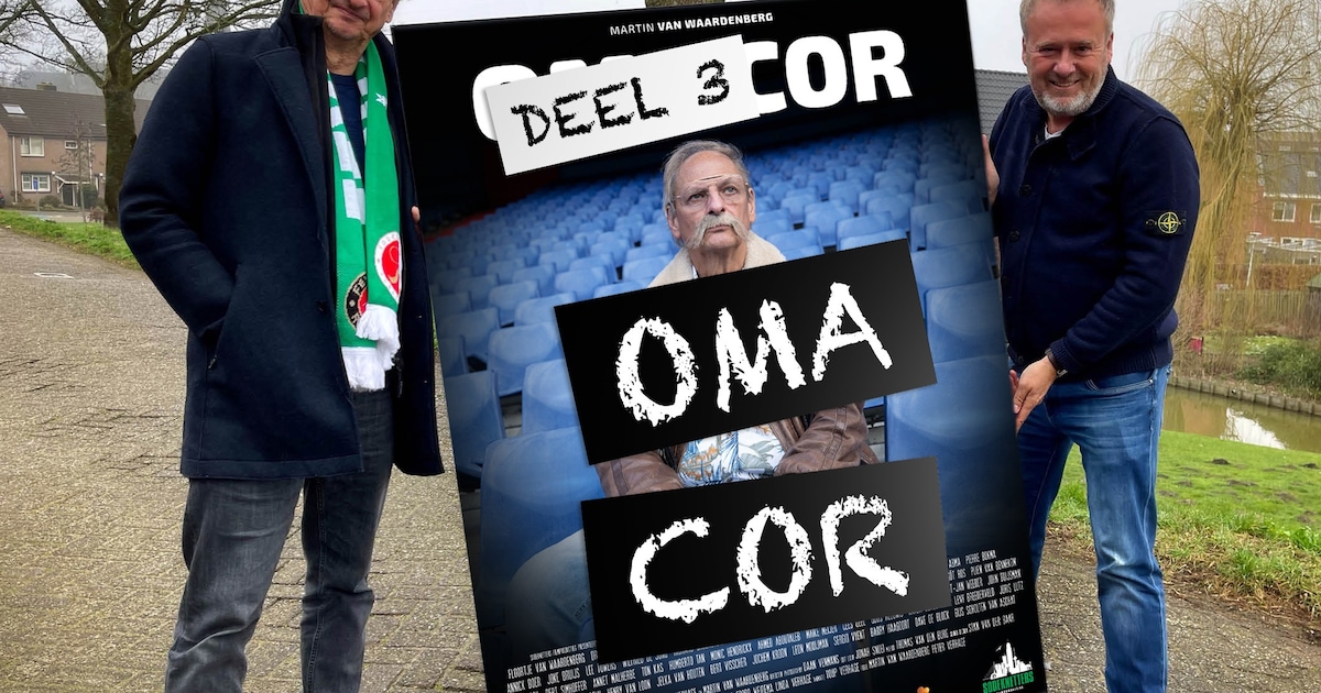 Nieuwe film Ome Cor in de maak: Frédérique Spigt vervult rol van Oma ...