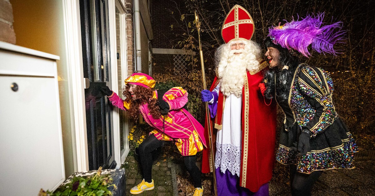 Het heerlijk avondje is gekomen: Sint en zijn pieten rammelen aan de ...
