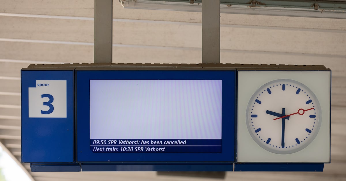 Landelijke storing informatieborden NS-stations weer voorbij ...