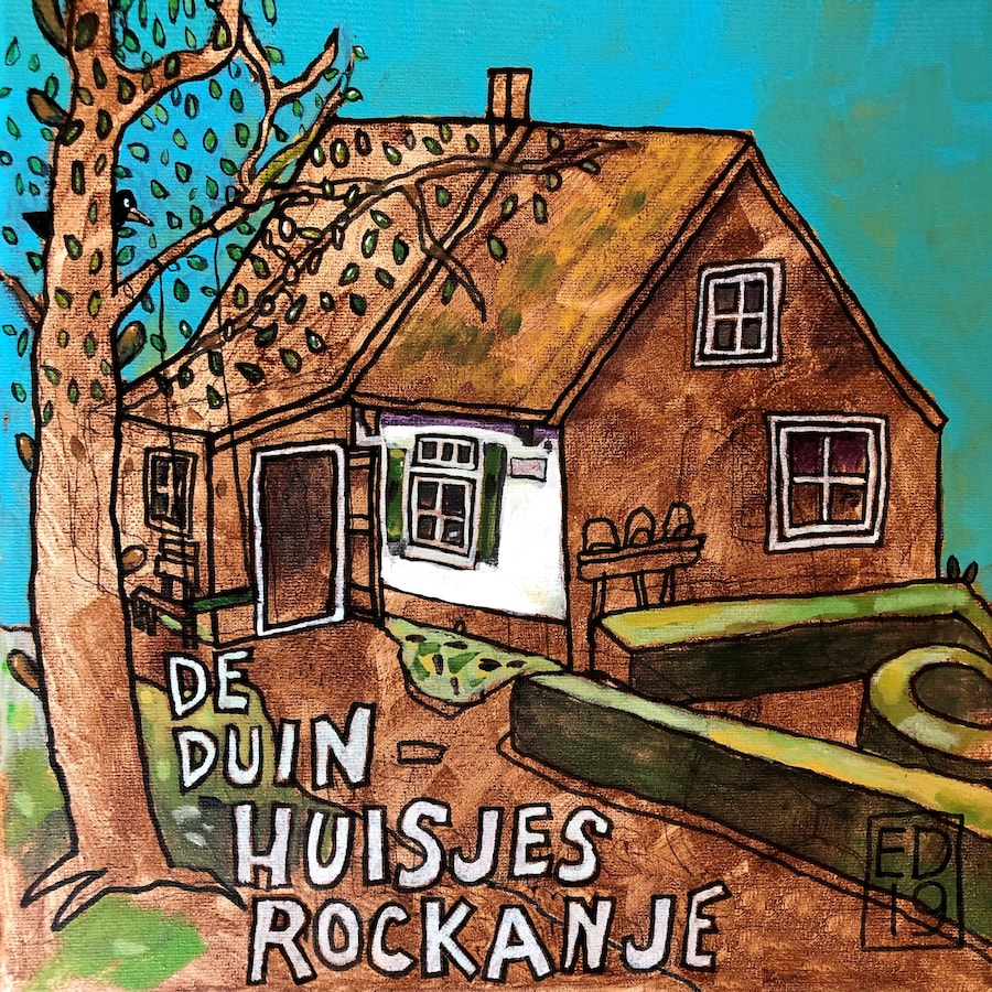 Kunstwerkroute langs museum De Duinhuisjes in Rockanje | Foto | AD.nl