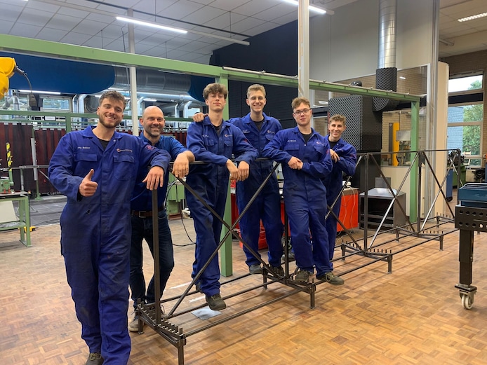 Metaalstudenten ROC Rivor bouwen bijzondere boot en WSDV ...