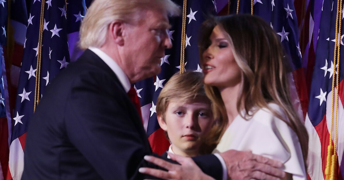 Washington speculeert over school voor 10-jarige Barron Trump | Nieuws ...
