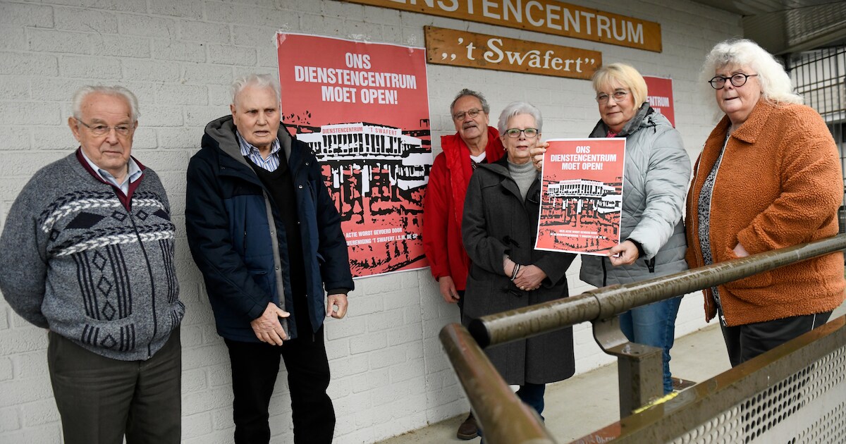 Posteractie om Dienstencentrum 't Swafert open te houden: ‘We moeten toch wat doen’ | Hengelo ...