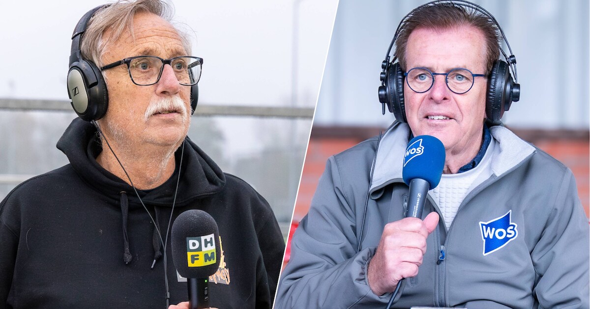 Hans (75) en Johan (71) zijn al jaren dé stem van het amateurvoetbal ...