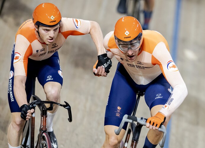 Baanrenners Jan-Willem van Schip en Yoeri Havik hebben een latrelatie ...