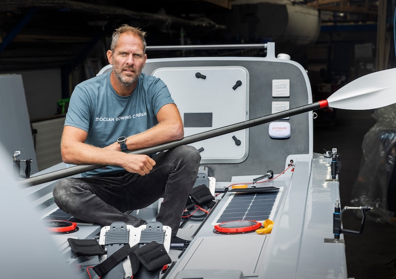 Mark Slats (48) roeide 16 uur per dag over oceaan, maar gaat nu ...