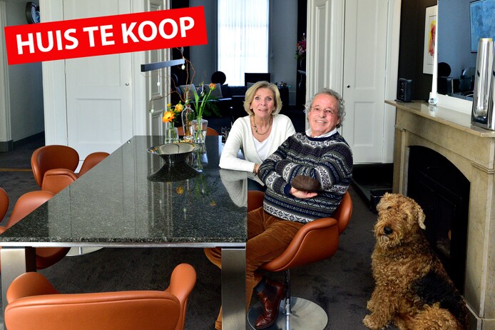 Dit statige witte huis aan de Gouwe kreeg zijn klassieke allure terug ...