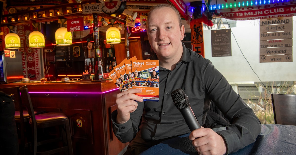 Jannes uit Apeldoorn wil het maken als volkszanger en zet bijzondere ...