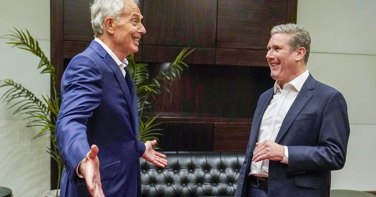 Britse oud-premier Tony Blair bezig met politieke comeback: ‘Je blijft ...