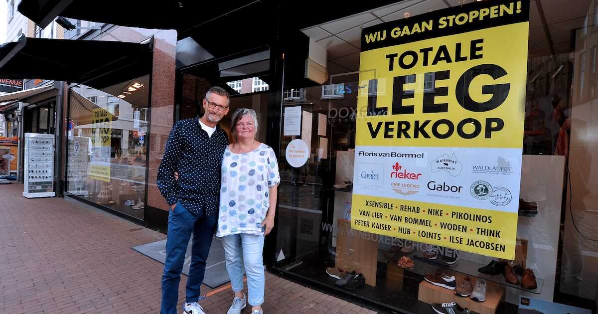 Van Boxel verdwijnt: eigenaren schoenenzaak gaan na rampzalig ...