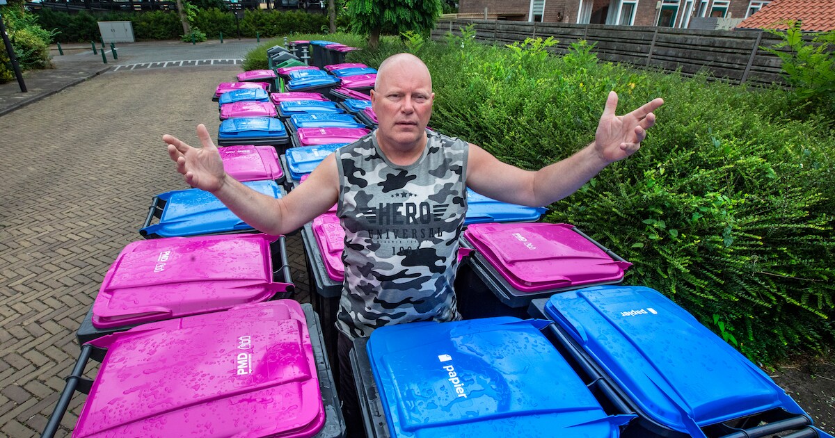 Inwoners Rijswijk dumpen massaal ongevraagde afvalcontainers: ‘Ik moet ...